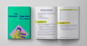 Le travail en profondeur par Cal Newport : Règles, résumé et PDF gratuit 📘