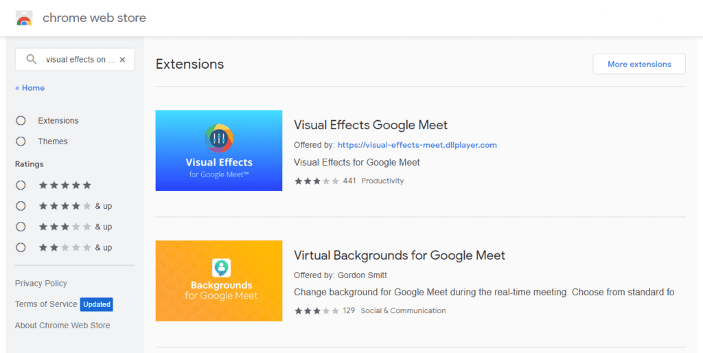 9 divertidos efectos visuales y filtros de Google Meet que puedes ...