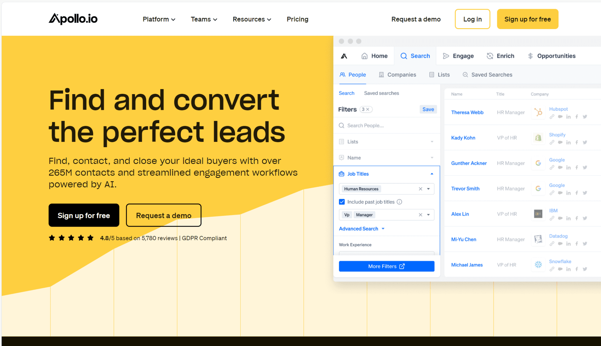 As 5 melhores alternativas ao Apollo.io: Escolhendo o software de ...
