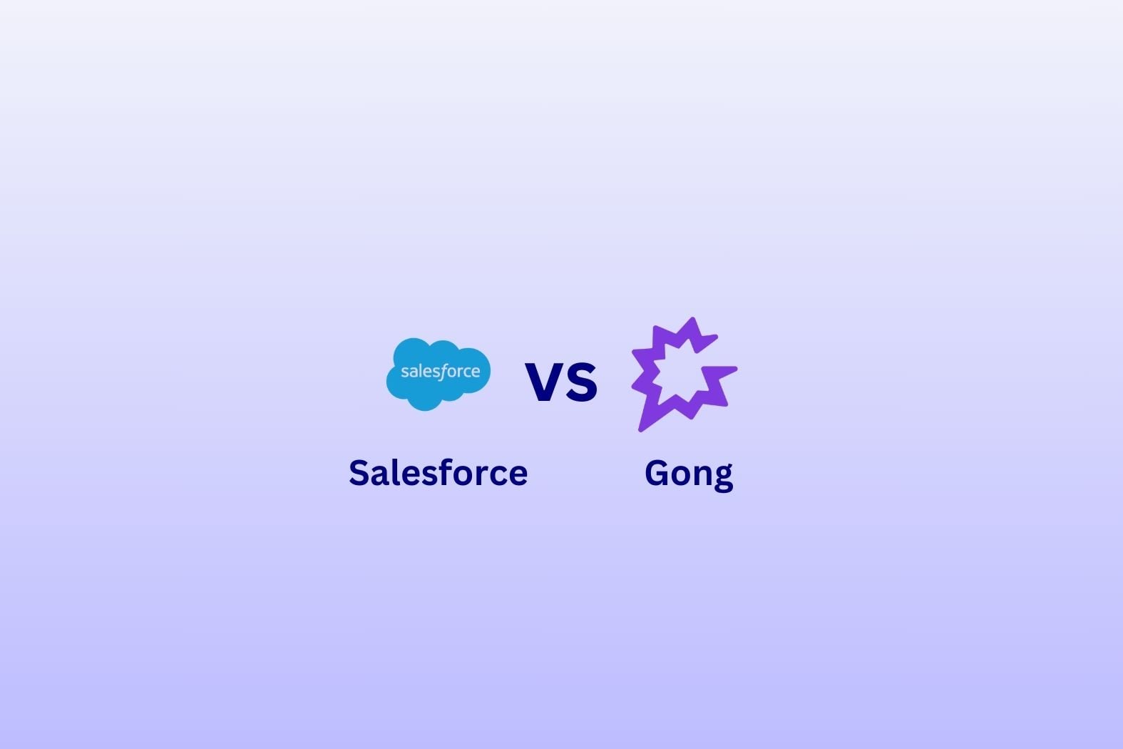 Gong 대 Salesforce: 미팅을 위한 최고의 영업 플랫폼은 무엇인가요?