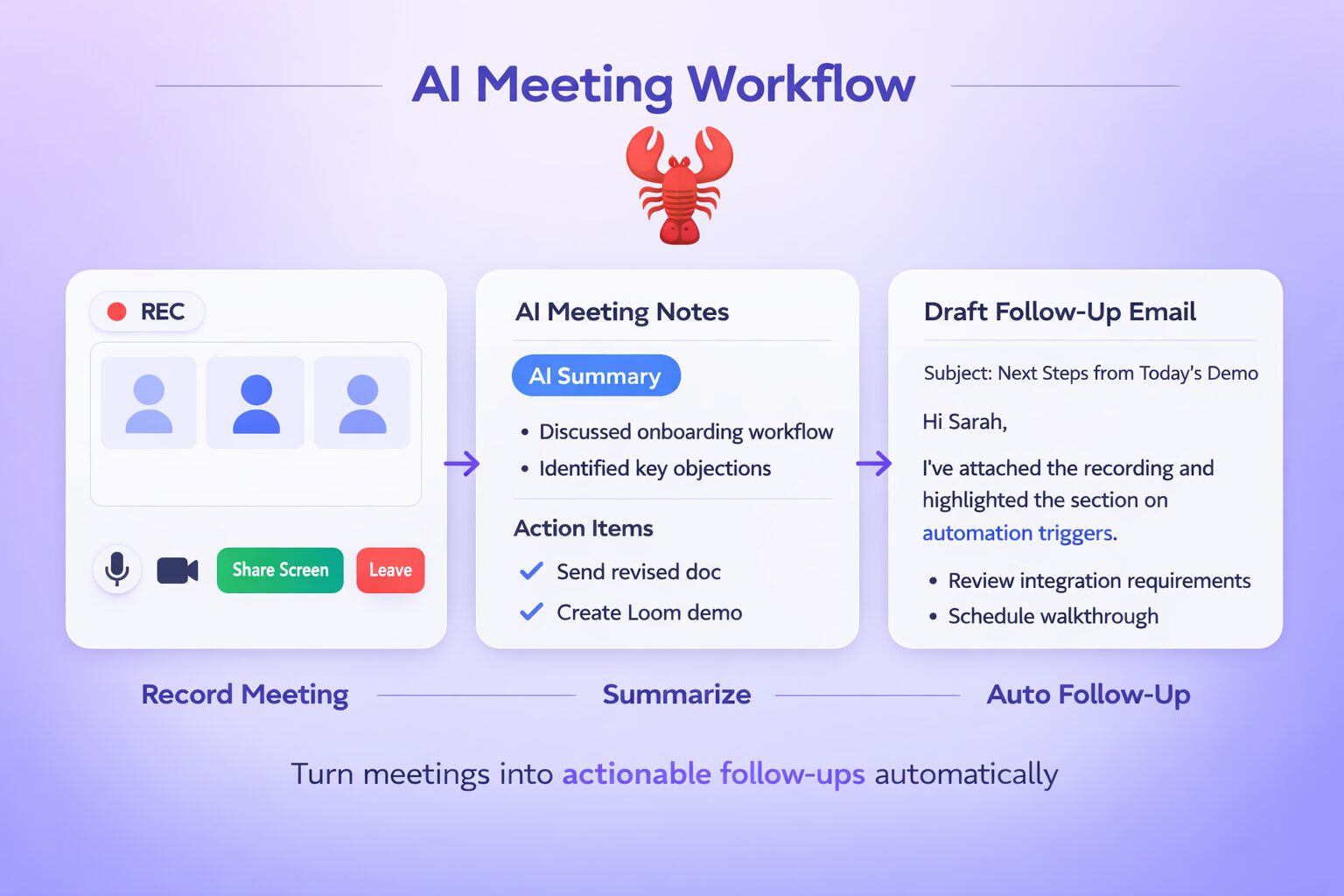 OpenClaw Zoom Workflow: Automate Follow-Ups With tl;dv