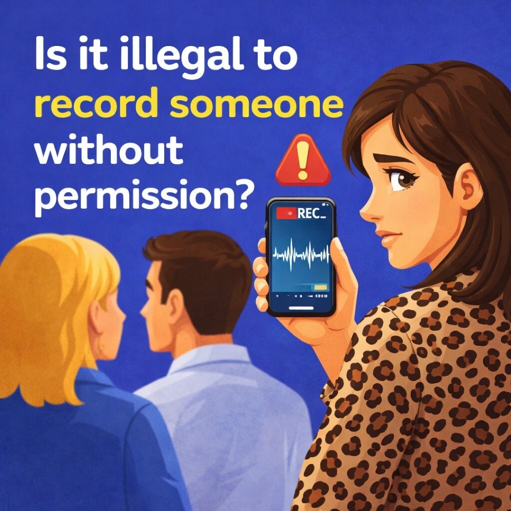 Is It Illegal to Record Someone Without Their Permission?